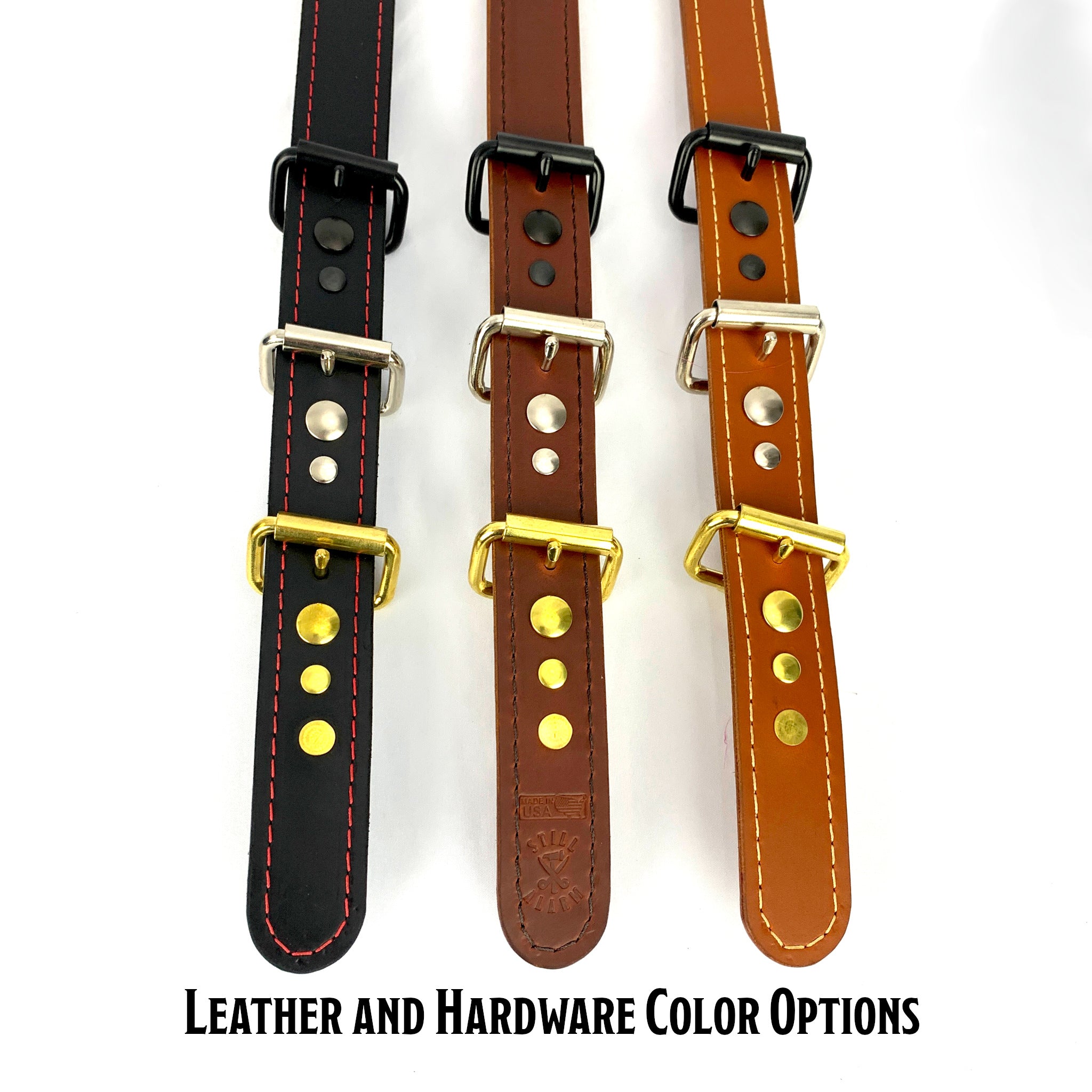 Custom Leather Firefighter Suspenders - Heavy-duty – Still Alarm Leather